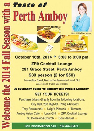 Taste of Perth Amboy Flyer ad | The Amboy Guardian