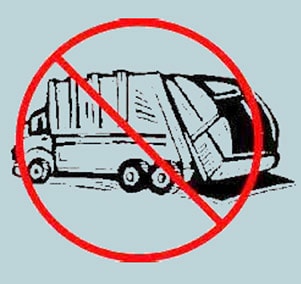 No Garbage symbol | The Amboy Guardian